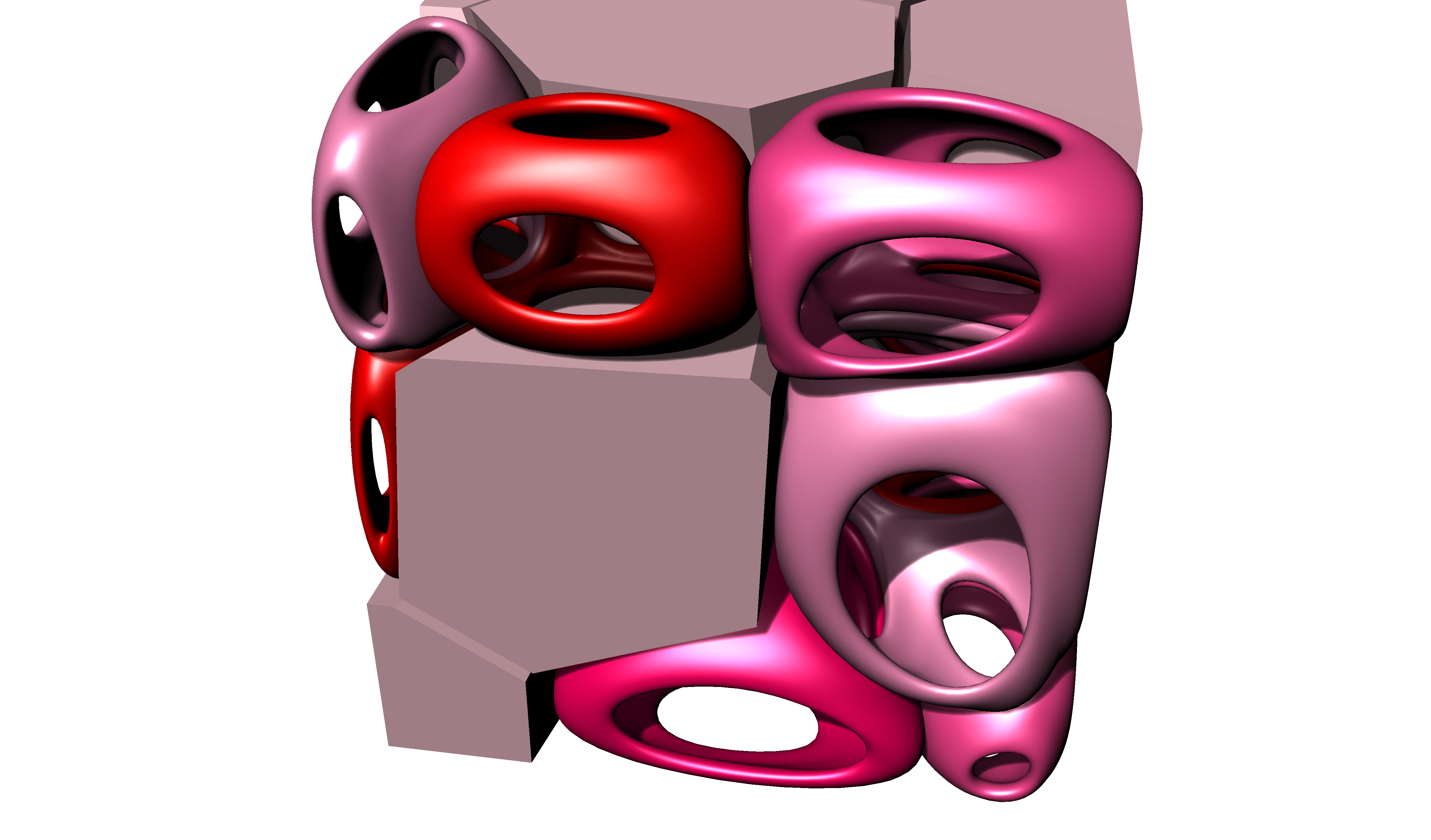 3D Smooth Voronoi Cube Cells 03 - TurboSquid 1822340