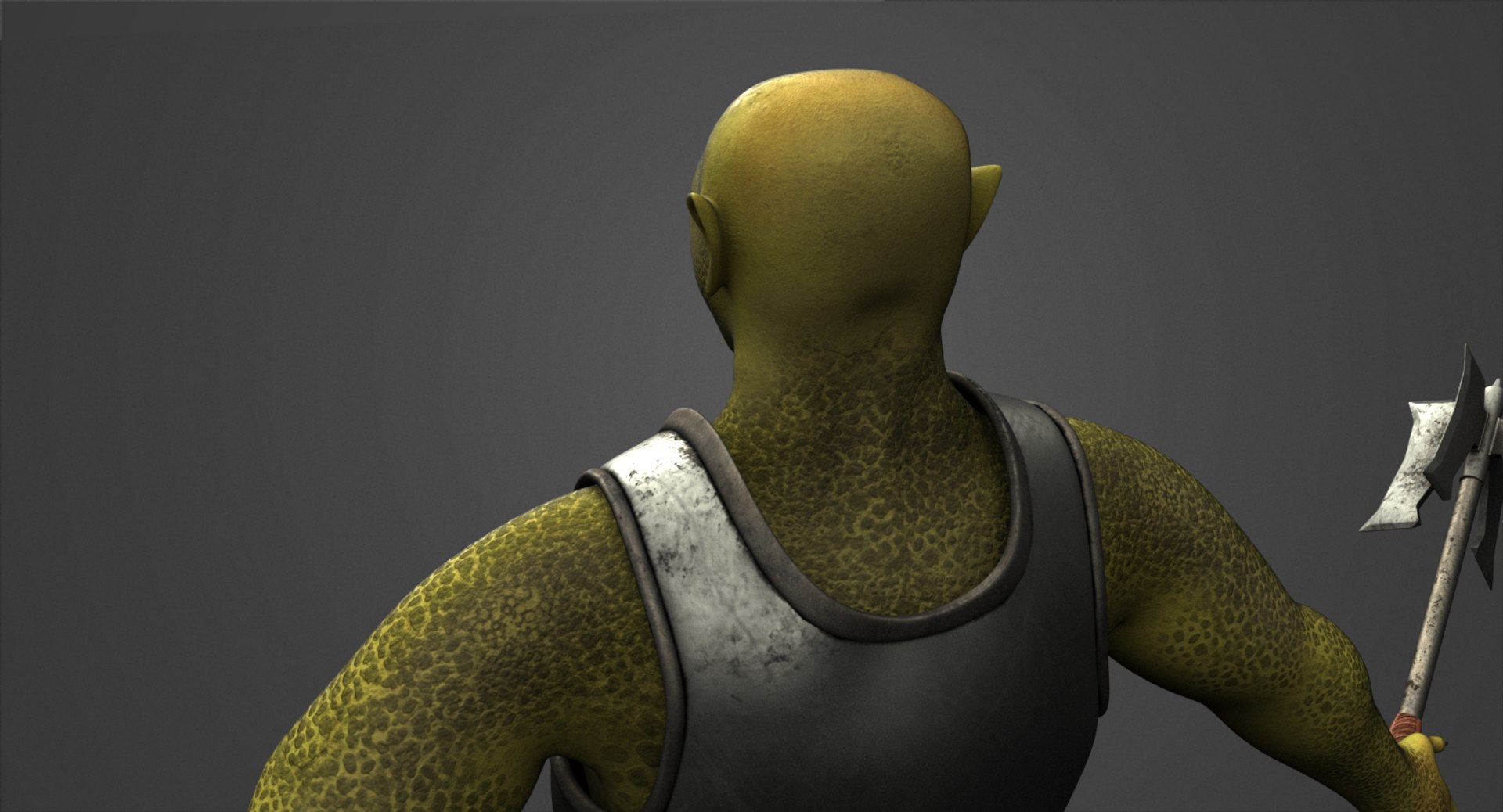 Armored orc 3D model - TurboSquid 1419309