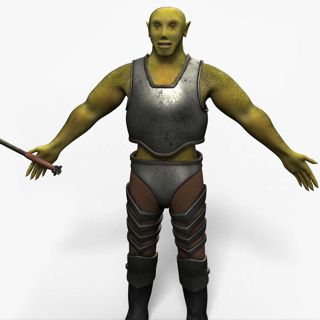 Armored orc 3D model - TurboSquid 1419309