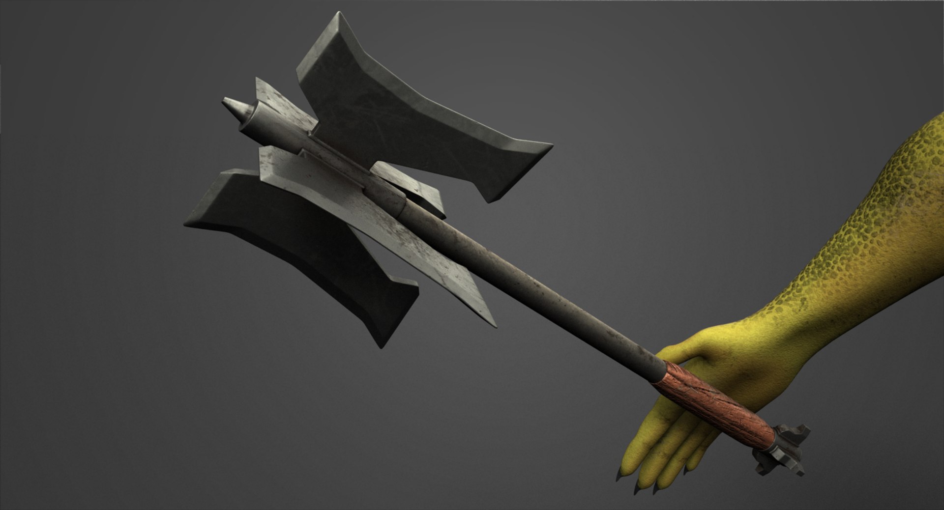 Armored orc 3D model - TurboSquid 1419309