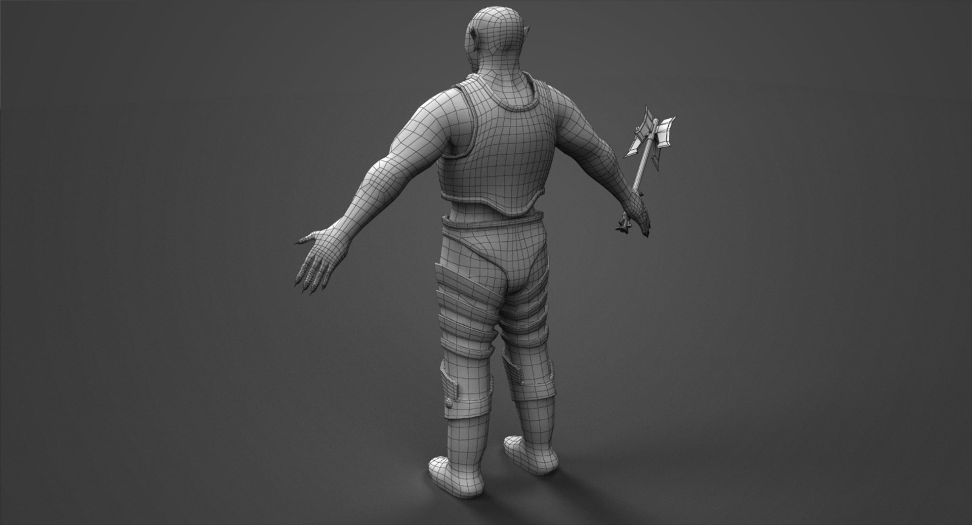 Armored orc 3D model - TurboSquid 1419309