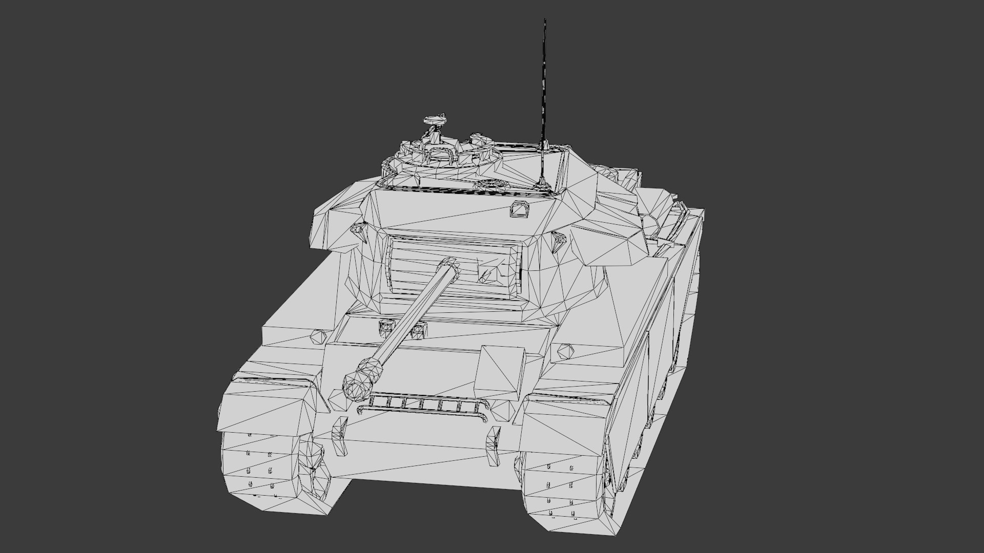 Free Centurion Tank Mk5 - British Cold War MBT 3D Model Free Low-poly ...