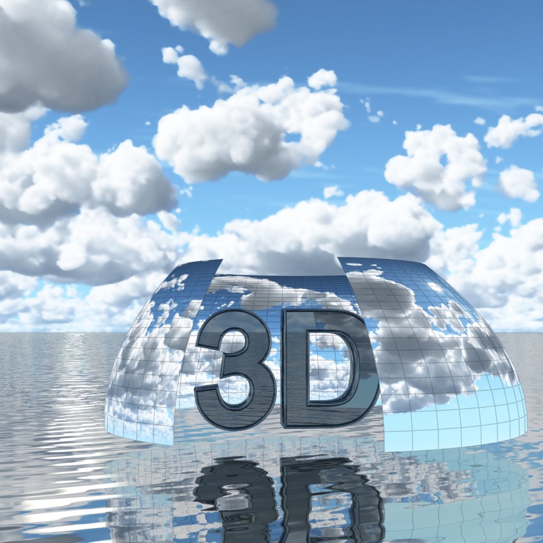 3d Model Sky Clouds