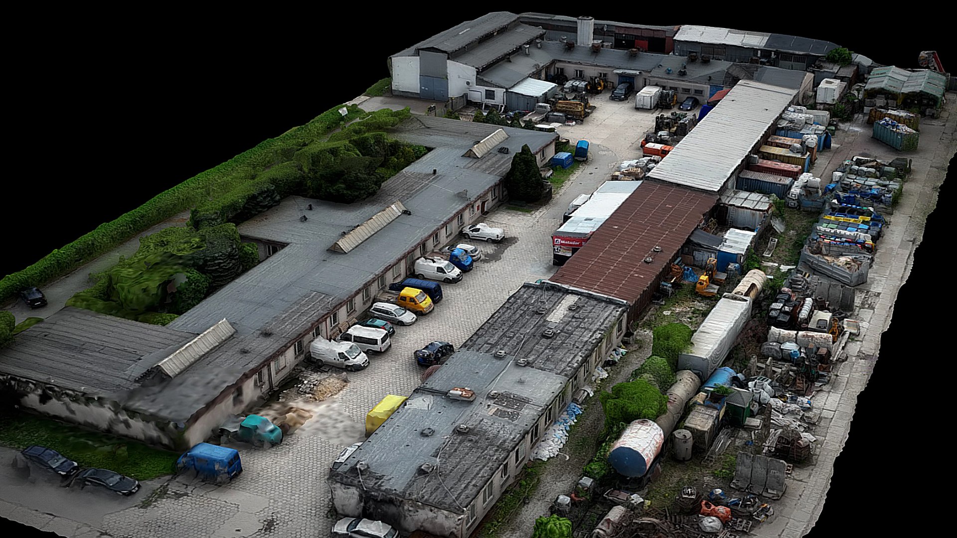 3D Terrain Buildings Construction-site RAW Drone Scan - TurboSquid 2337009