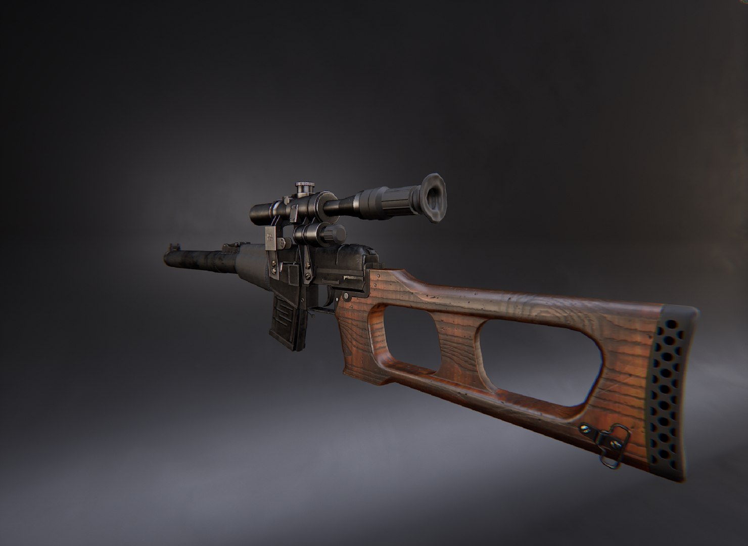 3D VSS AAA Game Ready PBR Low-poly 3D Model Model - TurboSquid 2004432