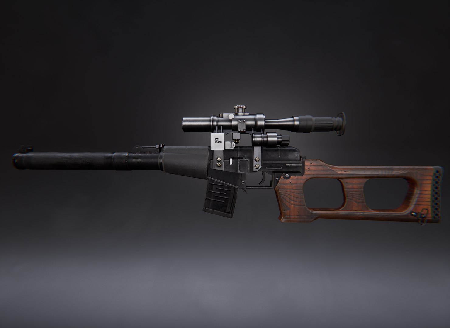 3D VSS AAA Game Ready PBR Low-poly 3D Model Model - TurboSquid 2004432