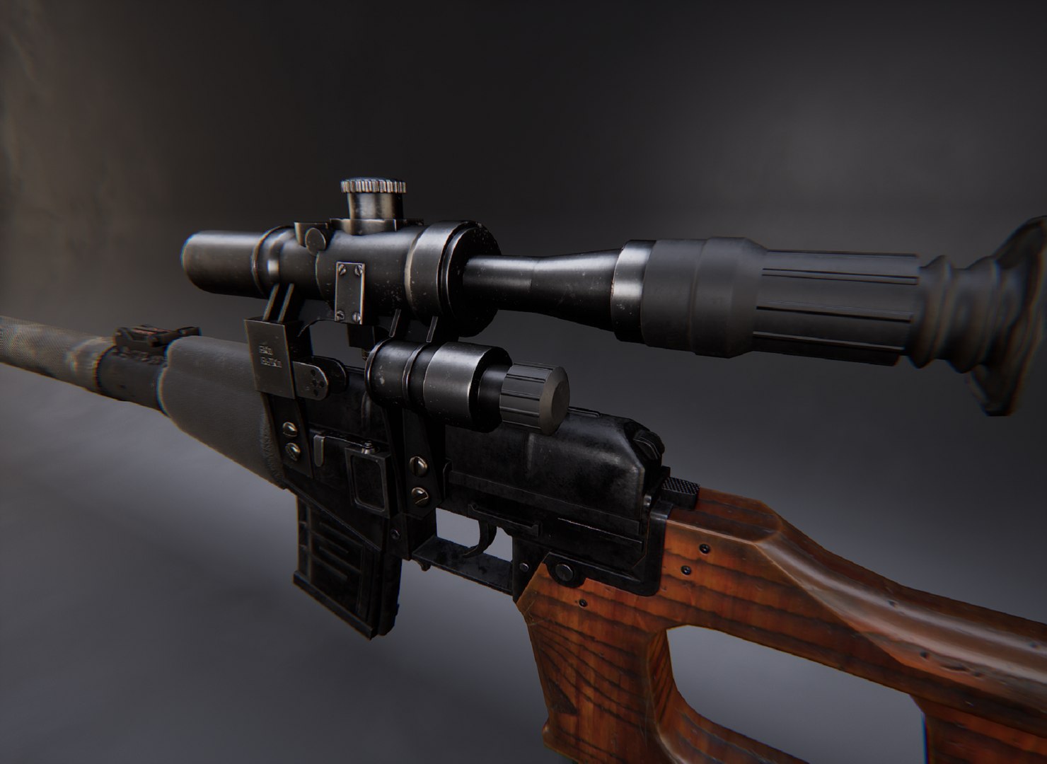 3D VSS AAA Game Ready PBR Low-poly 3D Model Model - TurboSquid 2004432