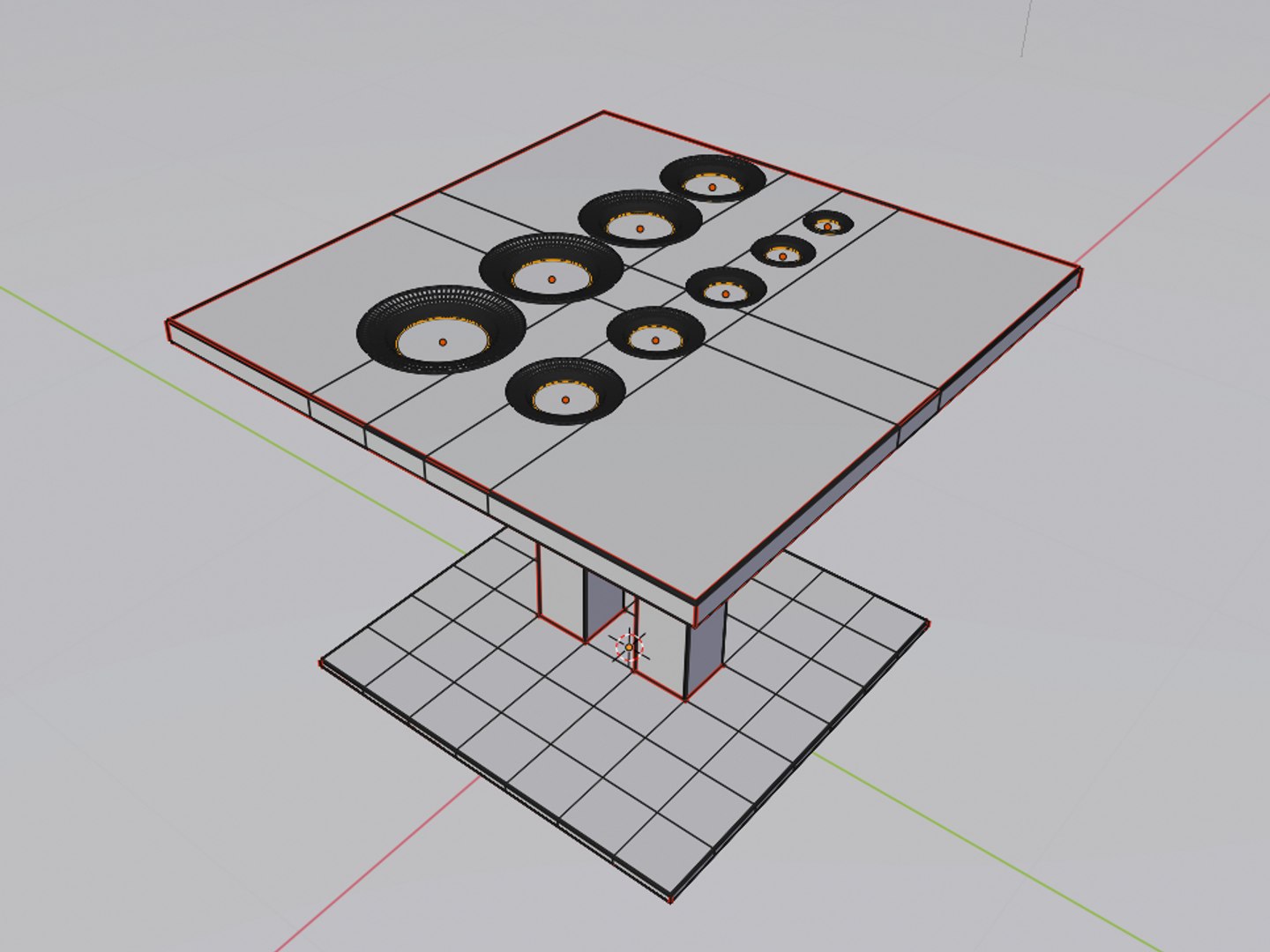 White deep plate presentation 3D model - TurboSquid 1400689