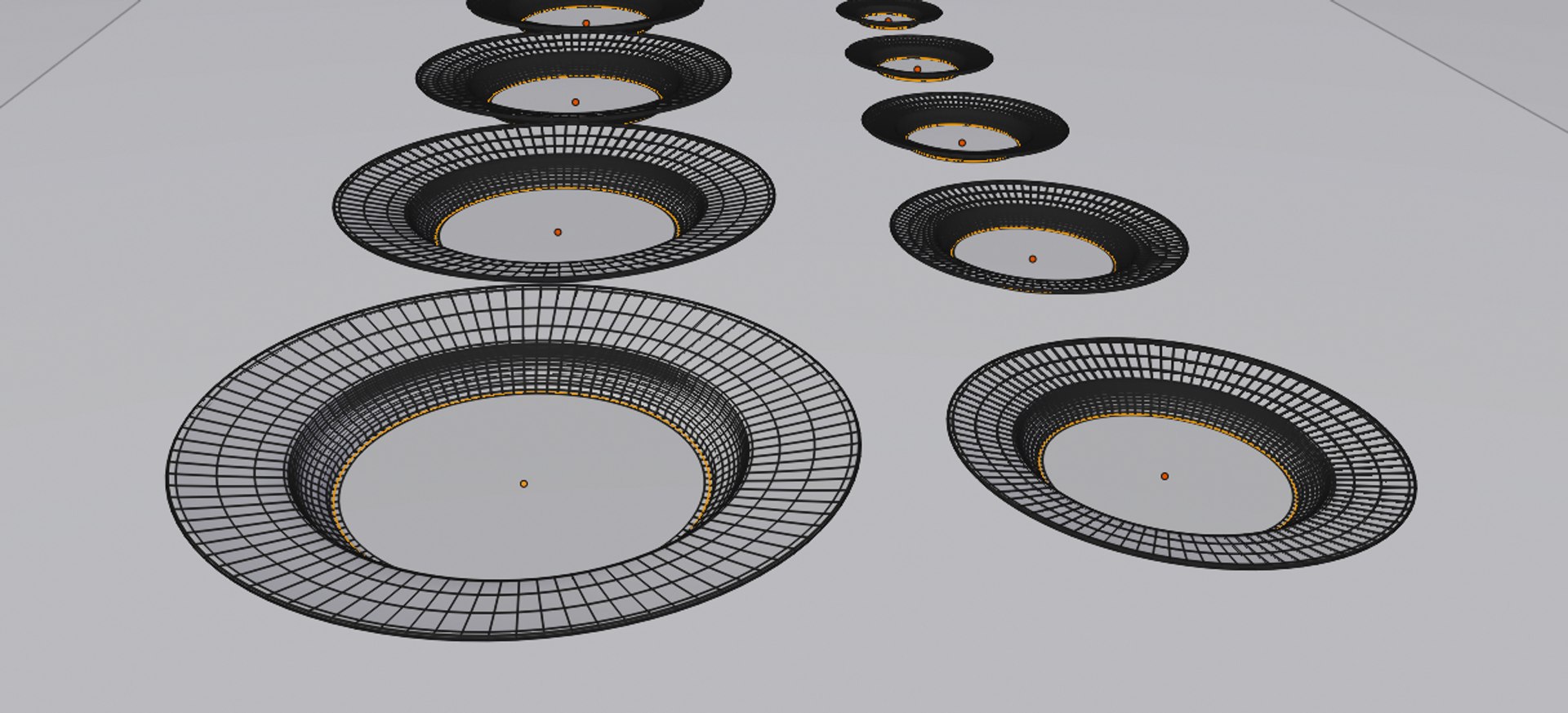 White deep plate presentation 3D model - TurboSquid 1400689