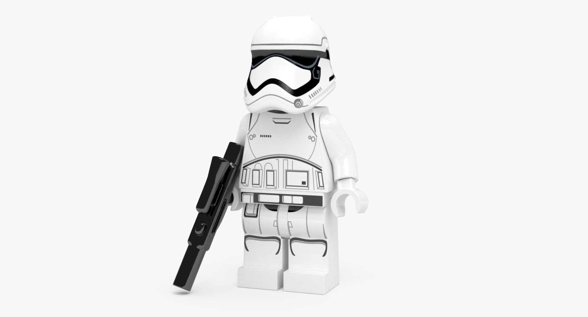3d Lego Order Stormtrooper Figure