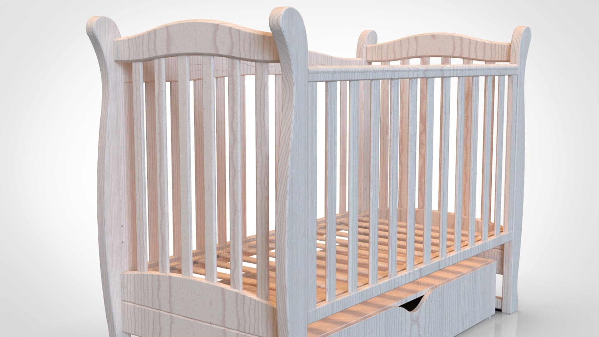 Cot Baby 3D Model - TurboSquid 1506834