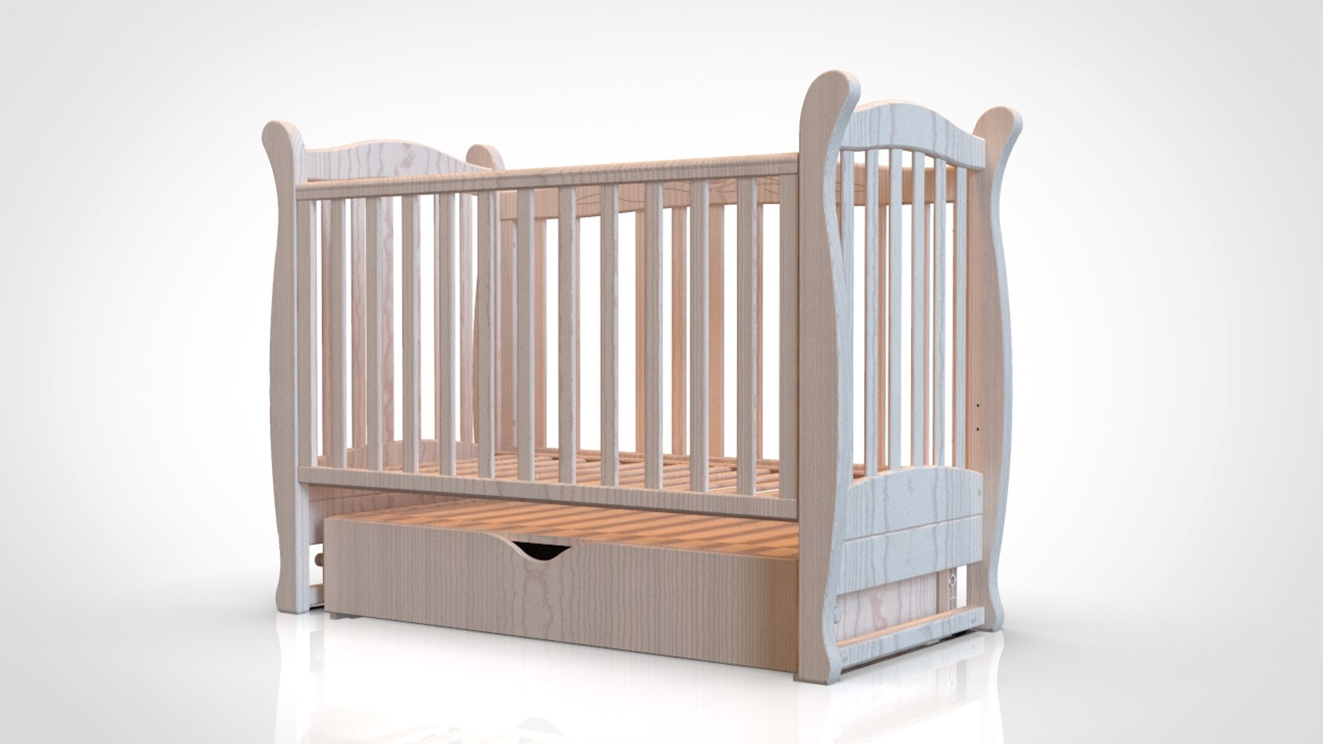 Cot Baby 3D Model - TurboSquid 1506834