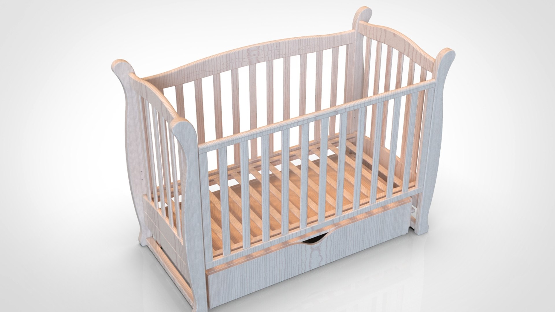 Cot Baby 3D Model - TurboSquid 1506834