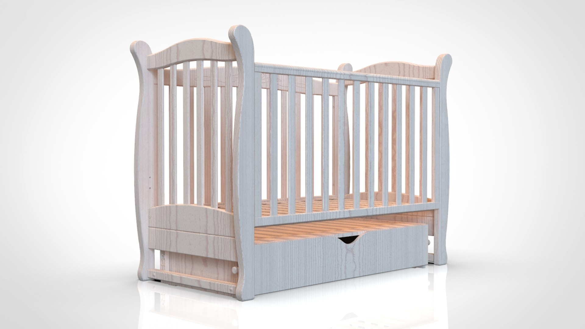 Cot Baby 3D Model - TurboSquid 1506834