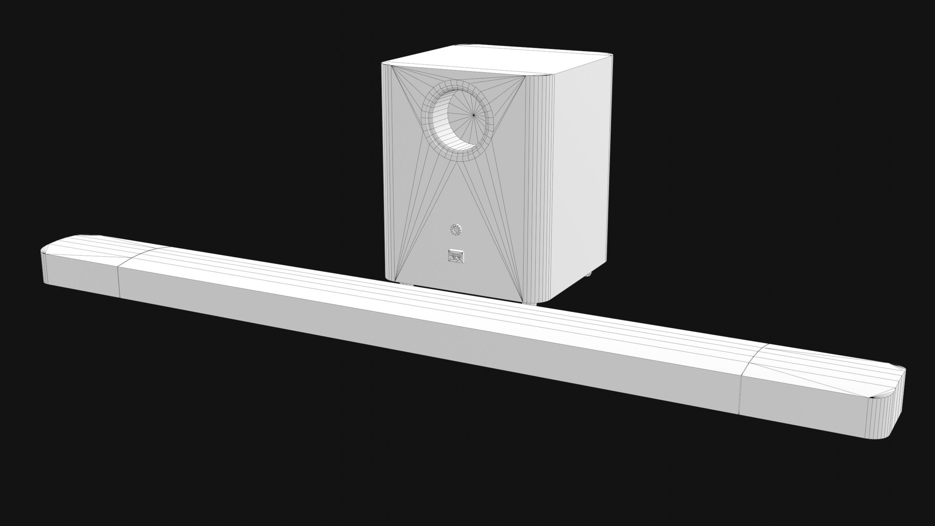 Modern Soundbar 3D - TurboSquid 2159720