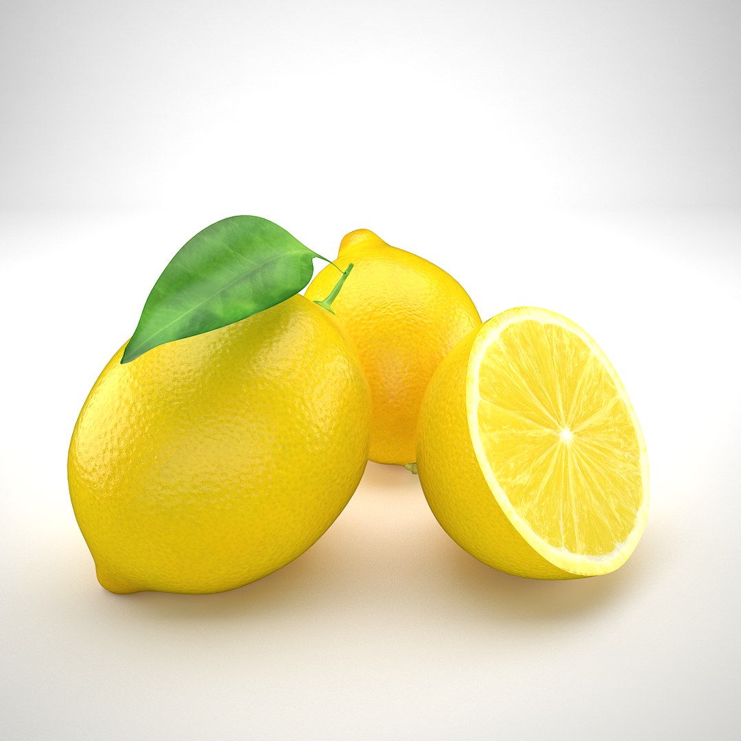Lemon model - TurboSquid 1299766