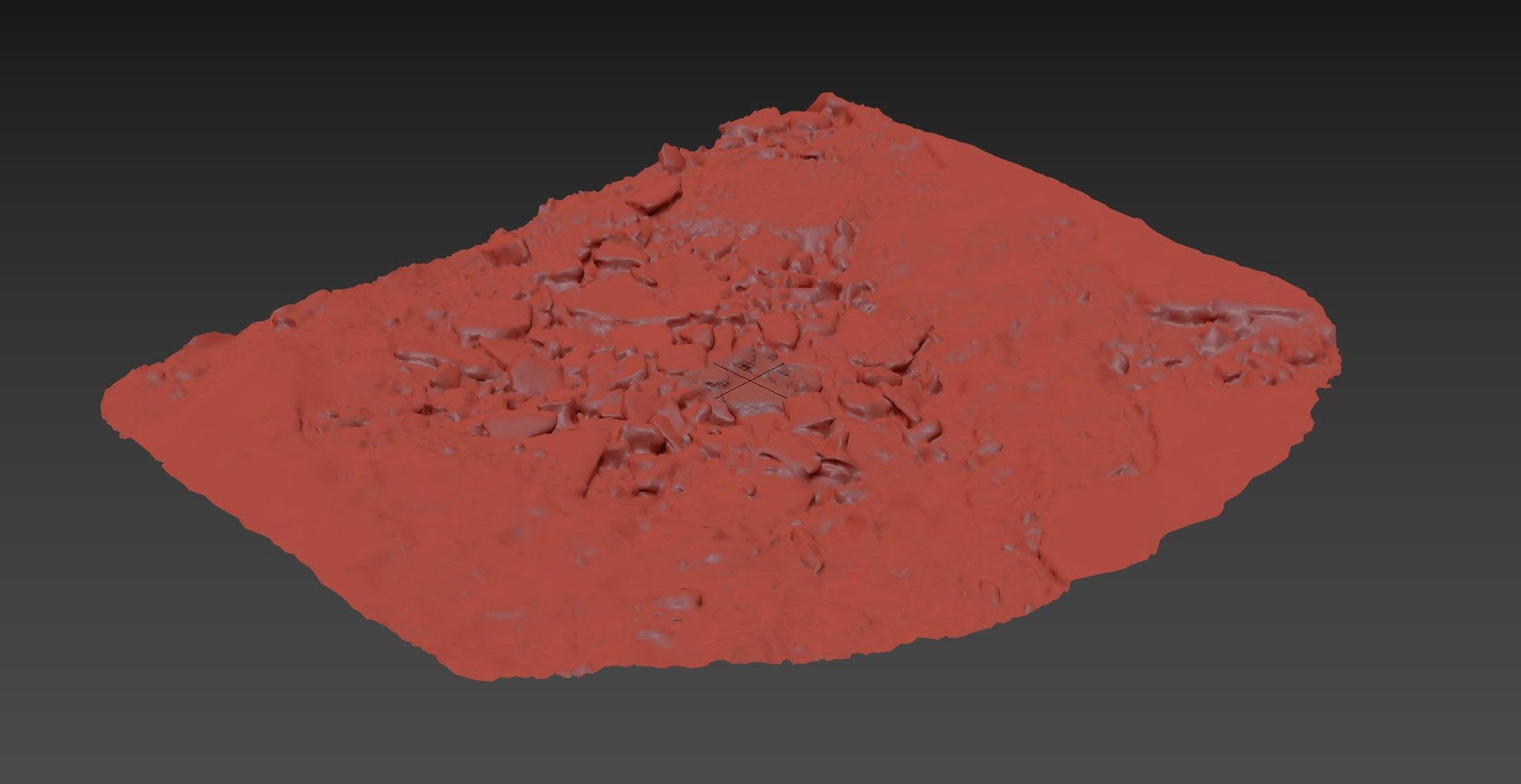 Broken Asphalt 3D - TurboSquid 1909698