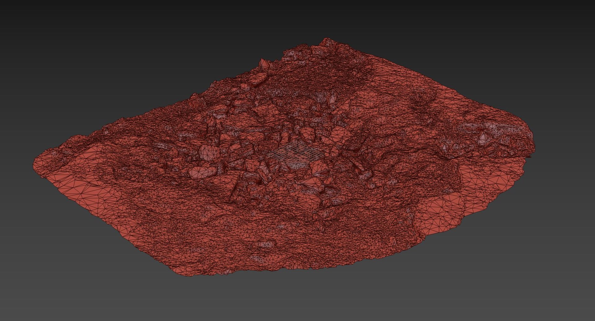 Broken Asphalt 3D - TurboSquid 1909698