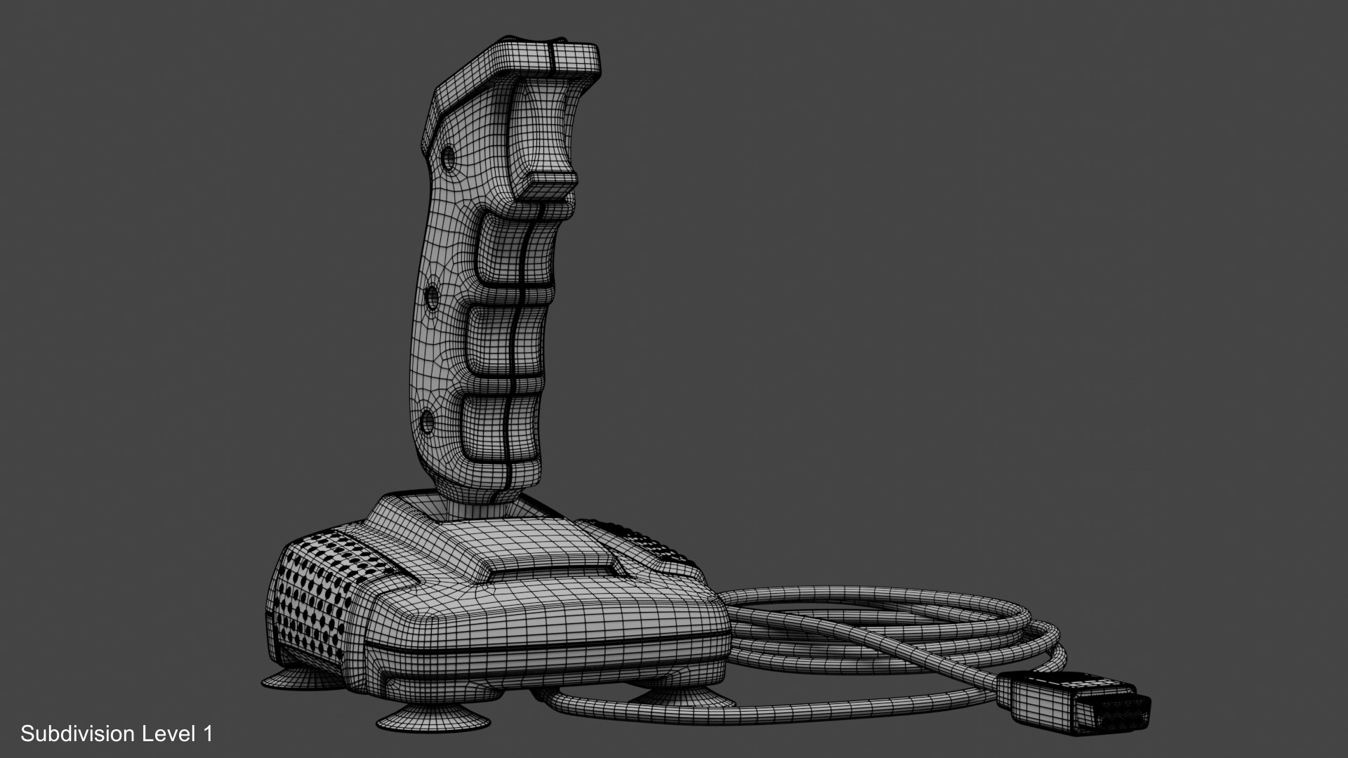 Retro Joystick QuickShot II Turbo 3D - TurboSquid 1976300