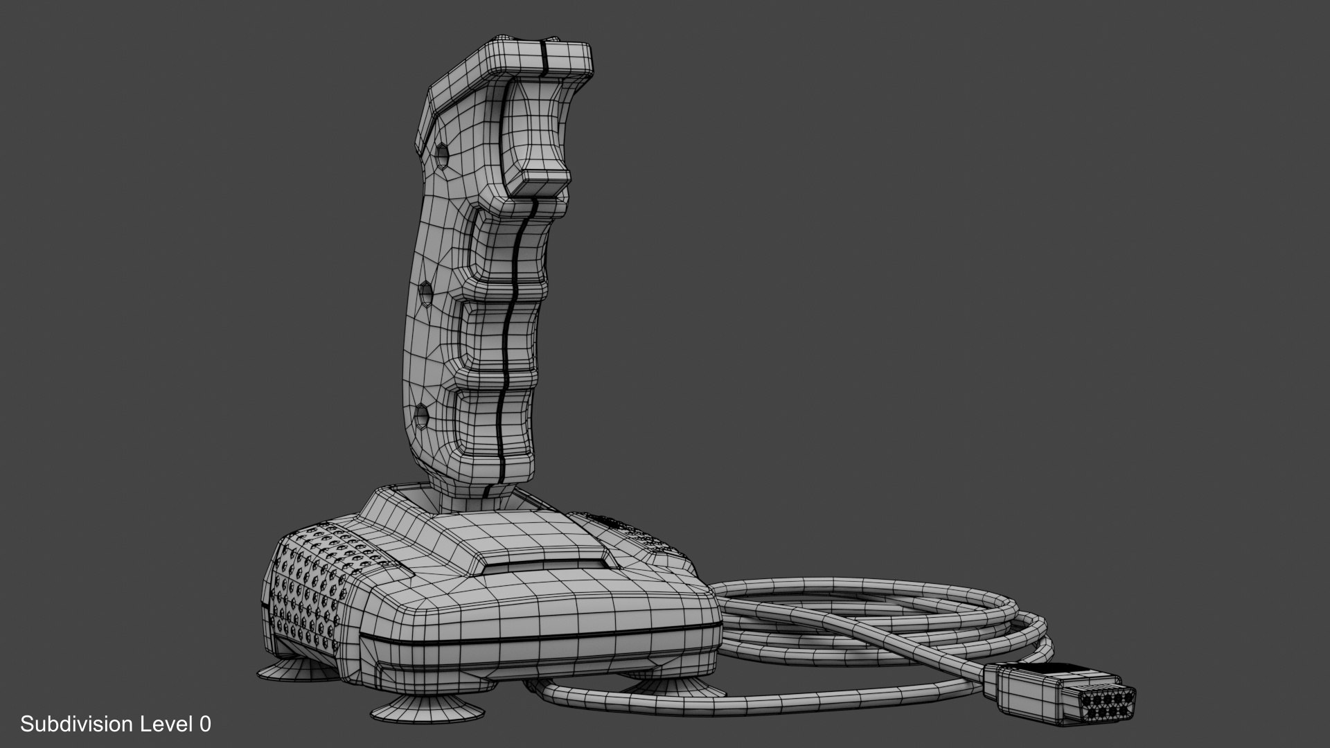 Retro Joystick QuickShot II Turbo 3D - TurboSquid 1976300