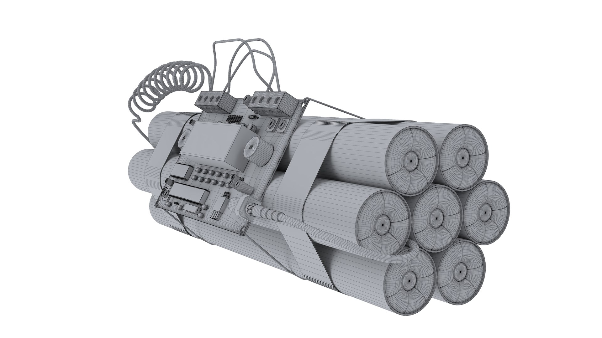 3D Bomb Sec1 Model - TurboSquid 2277344