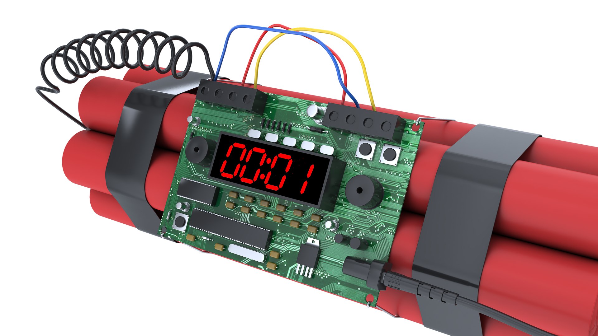 3D Bomb Sec1 Model - TurboSquid 2277344