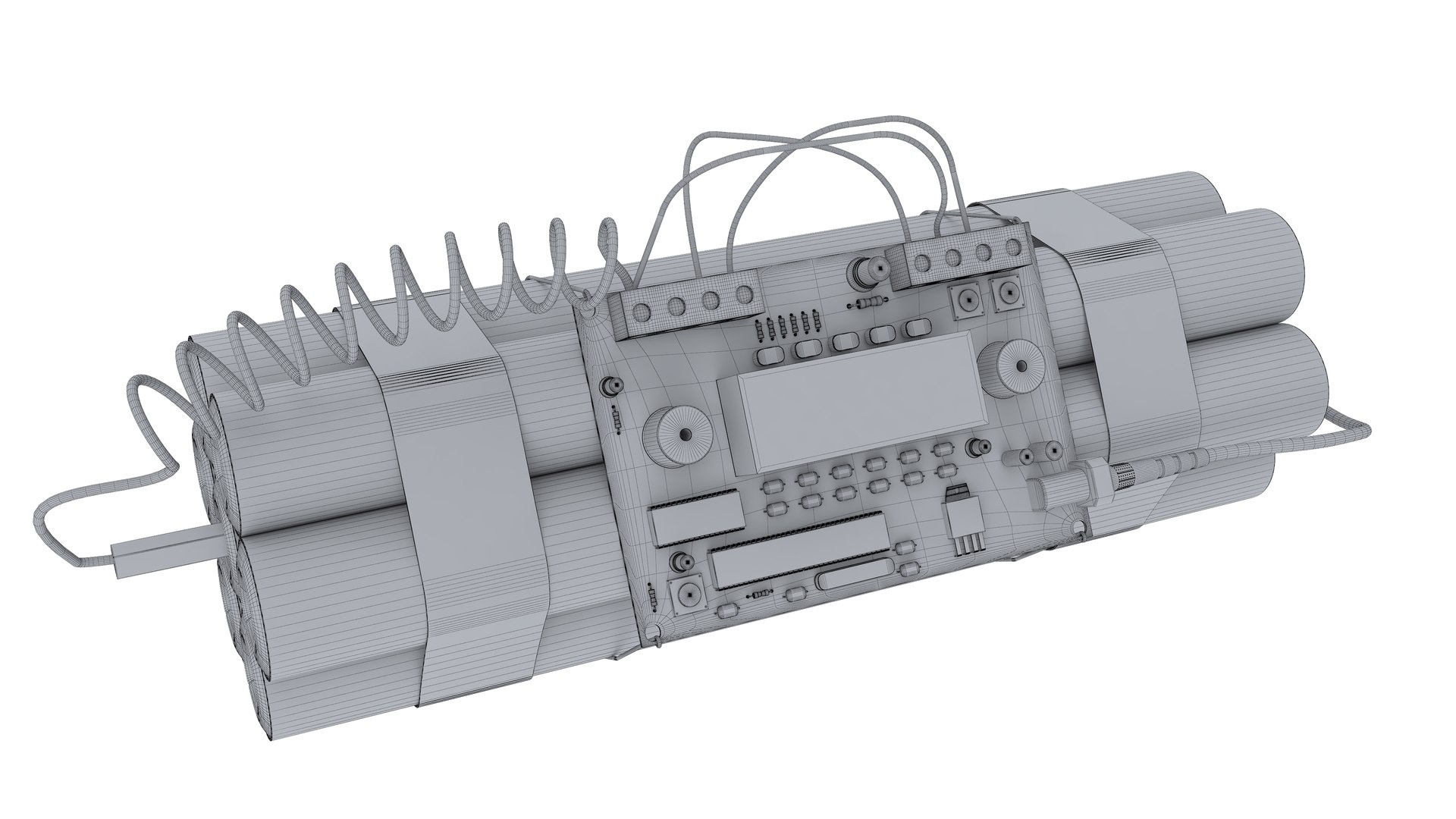 3D Bomb Sec1 Model - TurboSquid 2277344