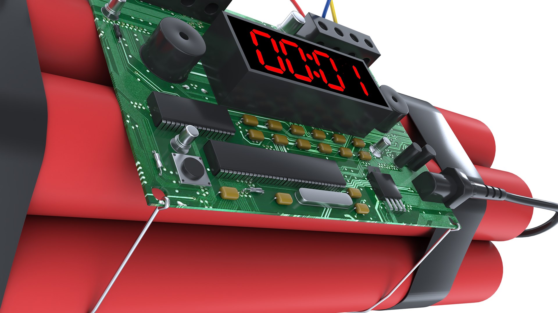 3D Bomb Sec1 Model - TurboSquid 2277344