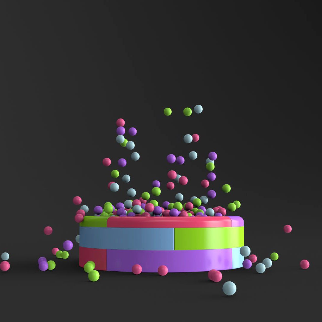 3D model balls falling pool - TurboSquid 1492511