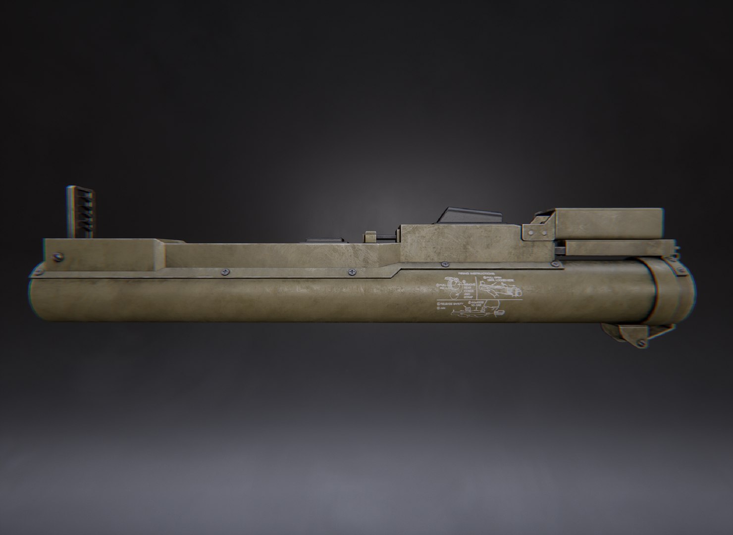 M72 AAA Game Ready PBR Low-poly 3D Model 3D - TurboSquid 2003988