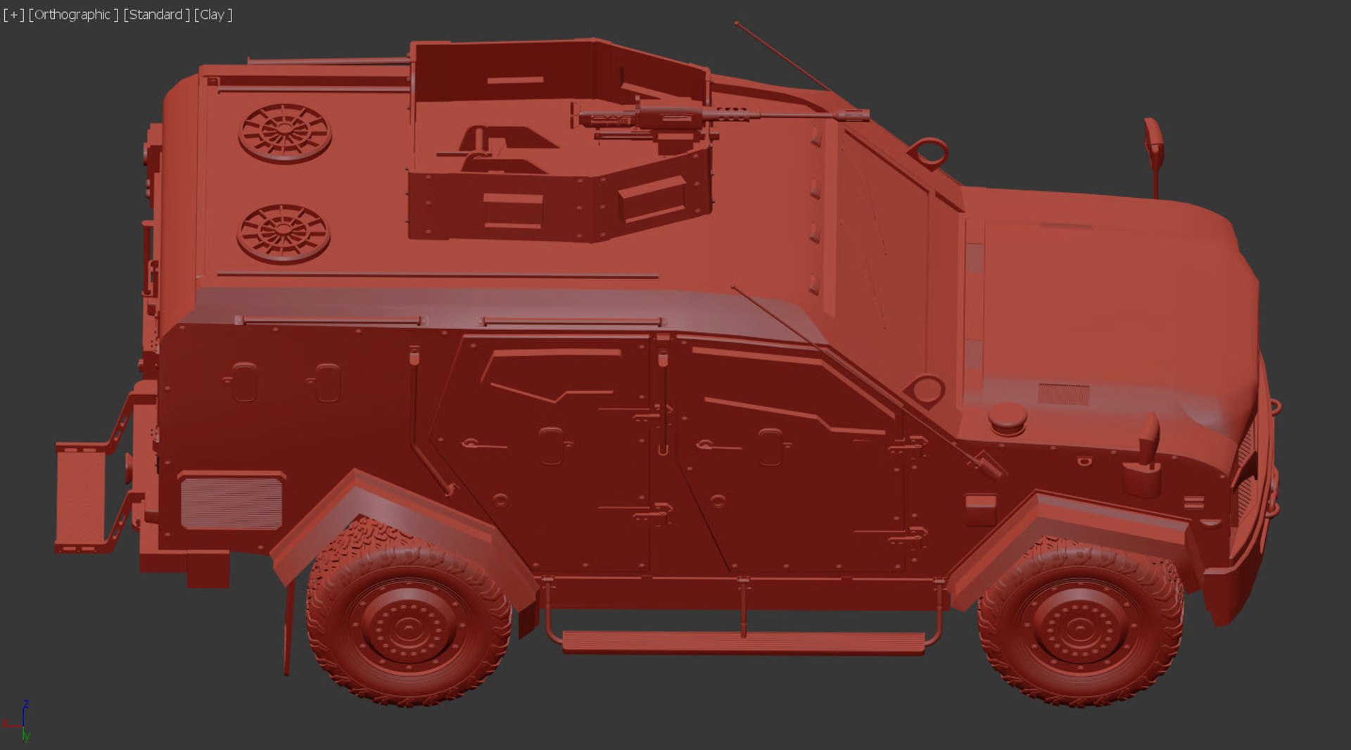 3D Model Military Vehicle - TurboSquid 1956257