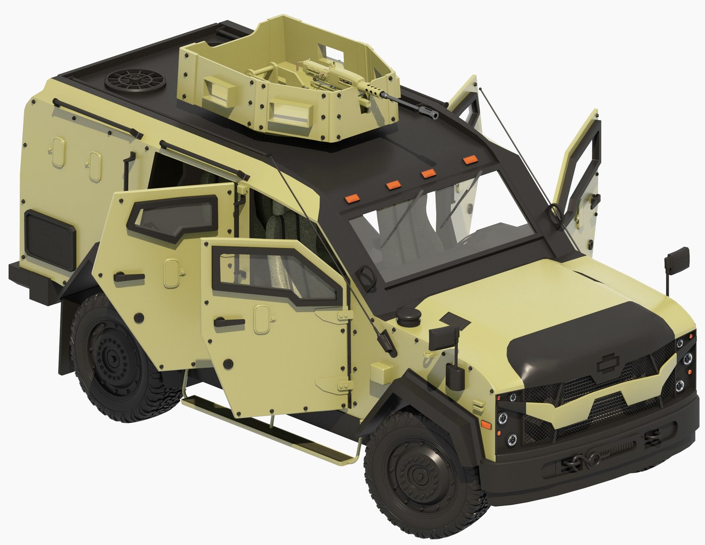 3D Model Military Vehicle - TurboSquid 1956257