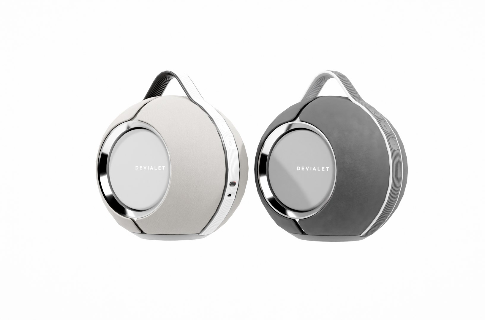 3D Model Speaker Devialet Mania White And Black - TurboSquid 2017641