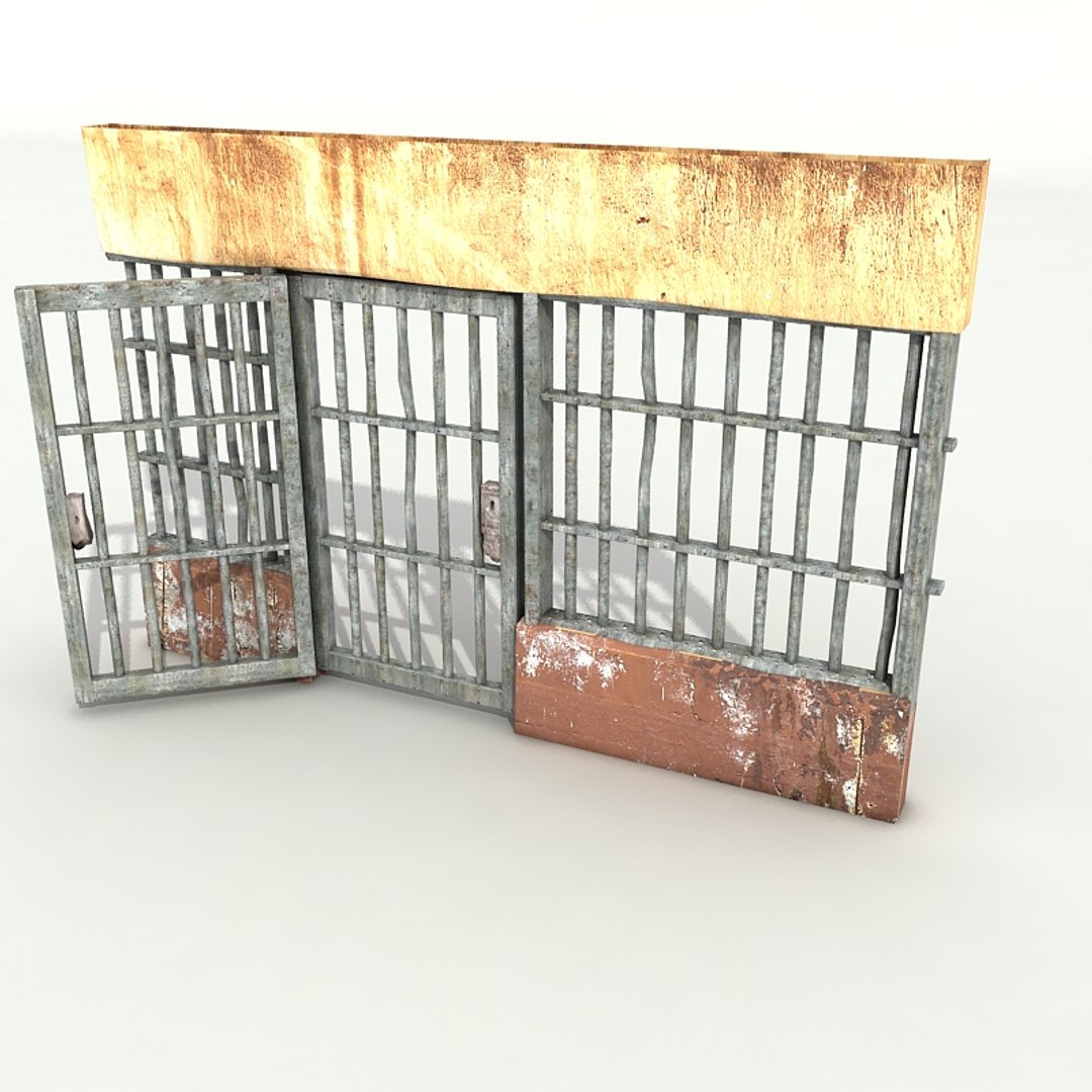 3d Model Prison Door