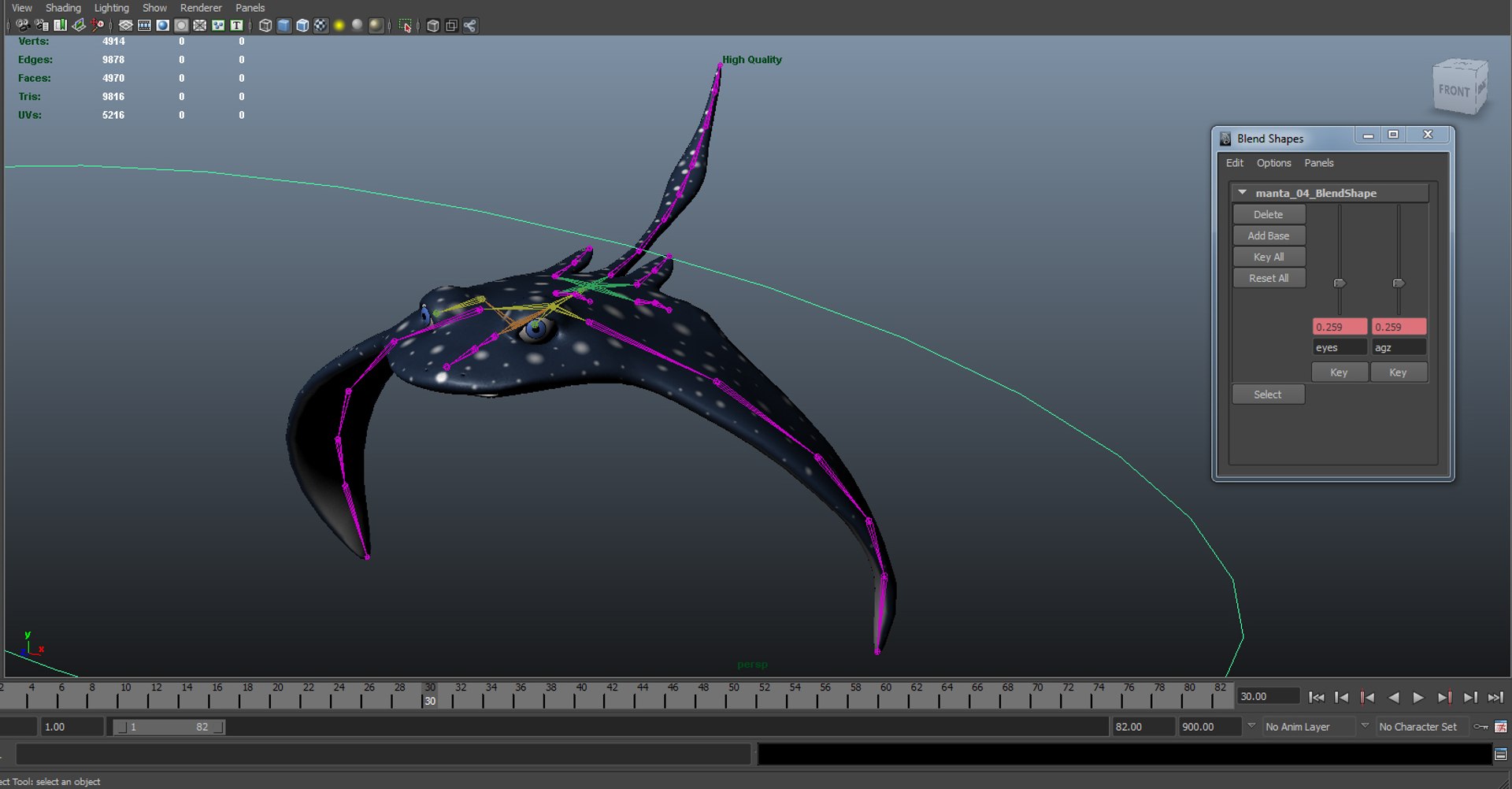 3d Stingray Sting Model