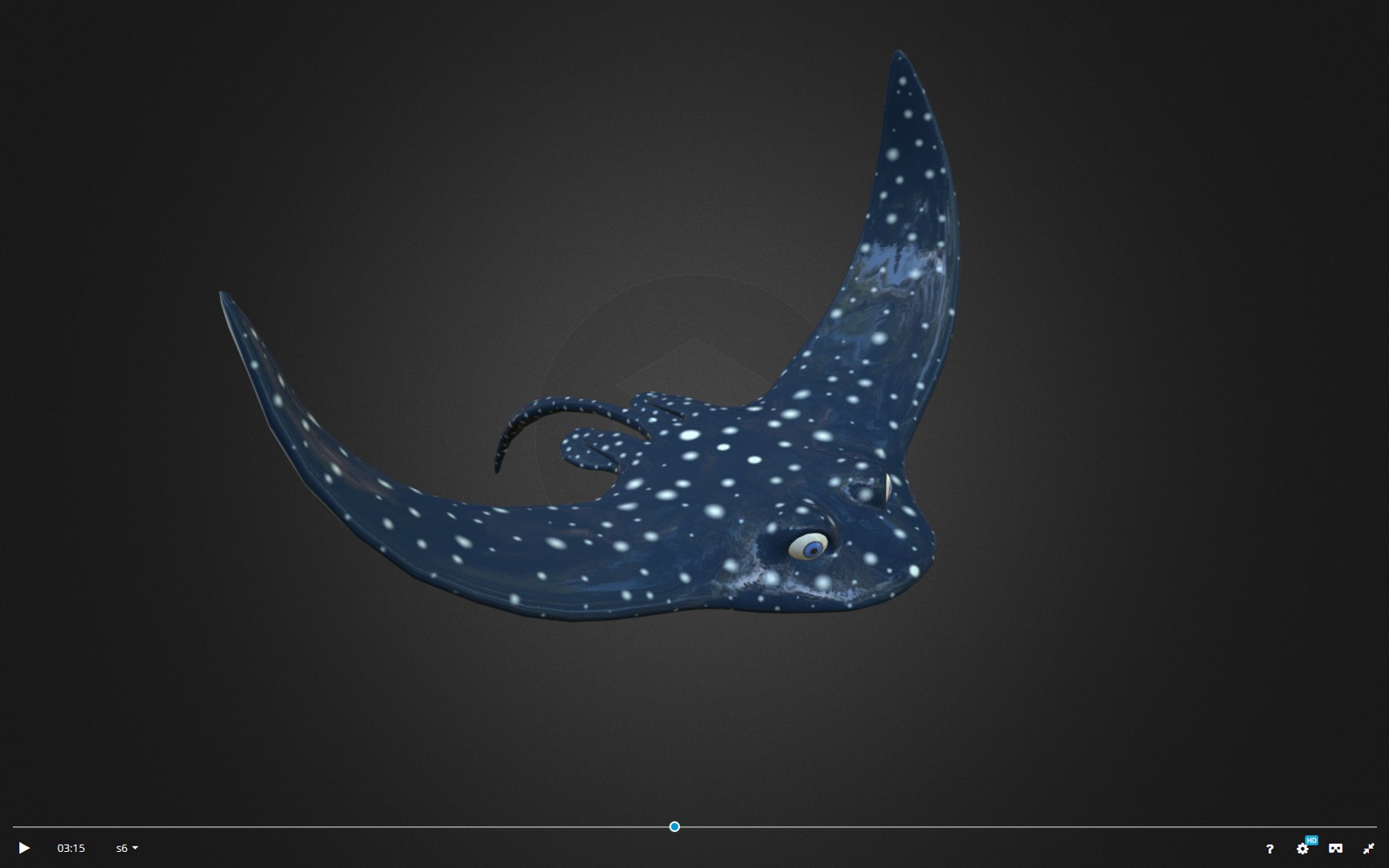 3d Stingray Sting Model