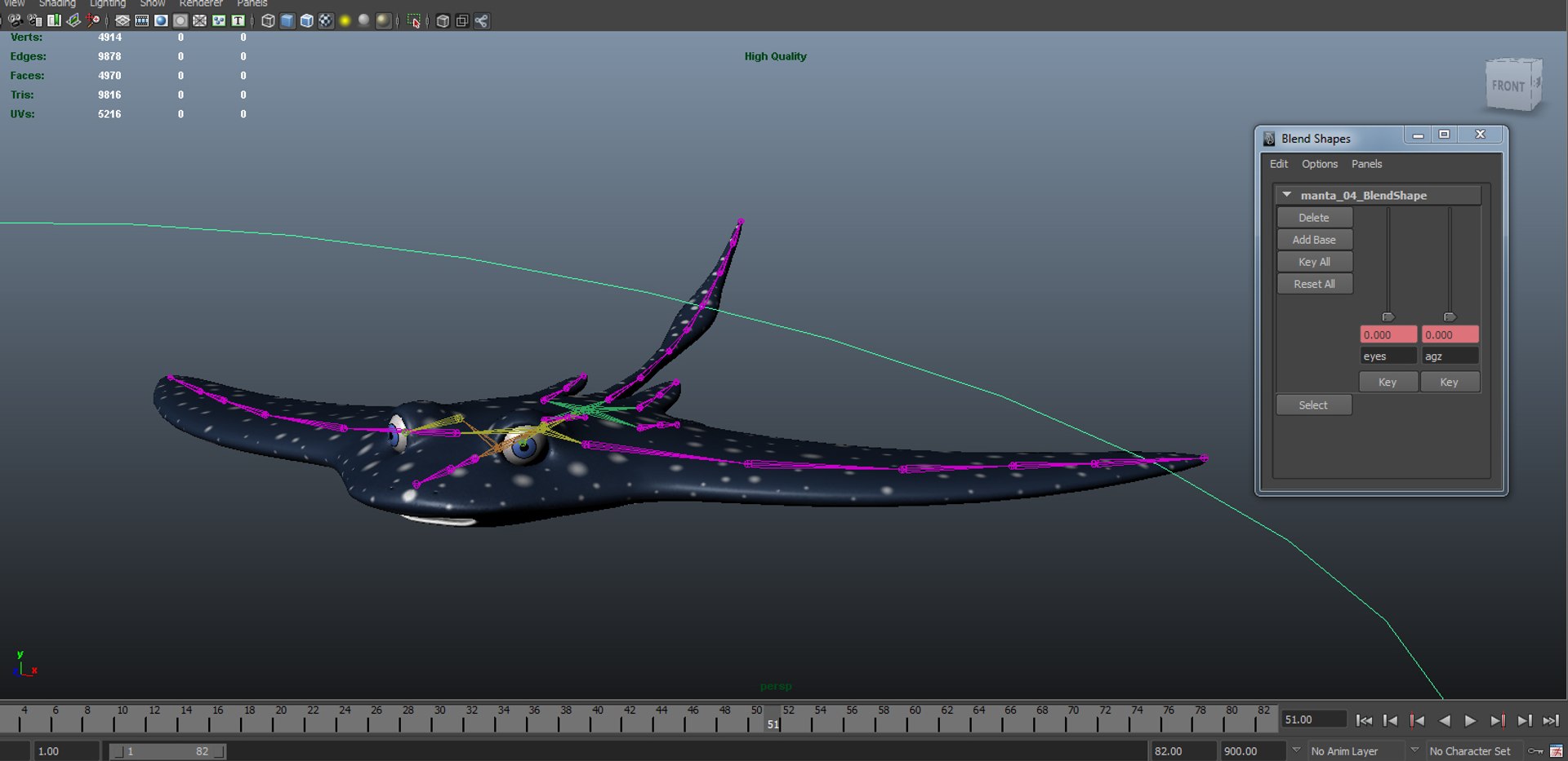 3d Stingray Sting Model