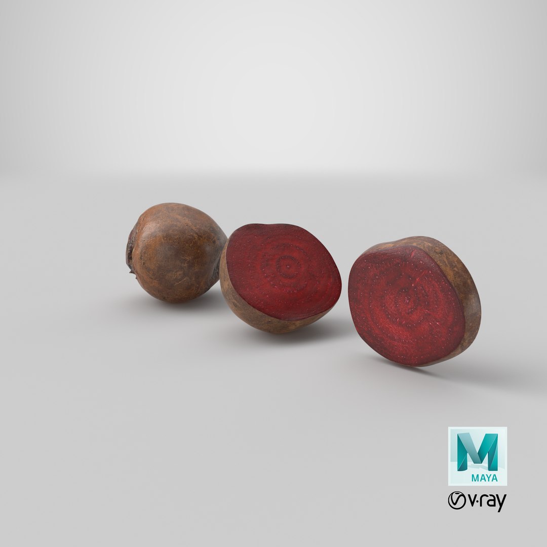 Beetroot Collection 3D Model - TurboSquid 1911239