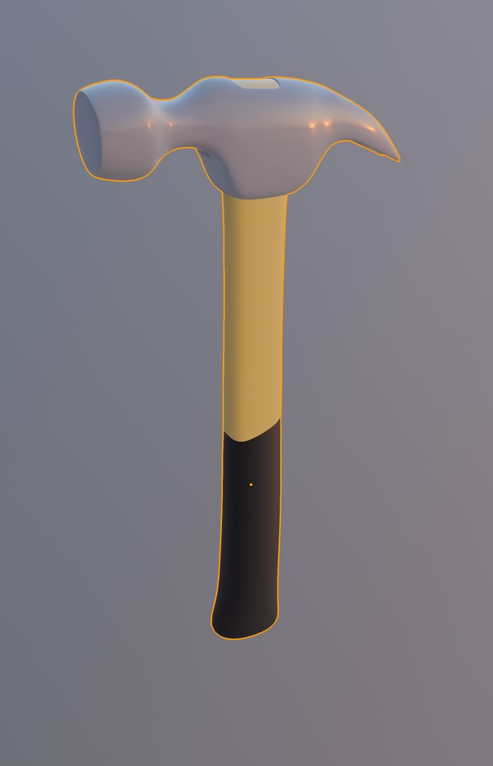 Grey Hammer 3D Model - TurboSquid 1479543