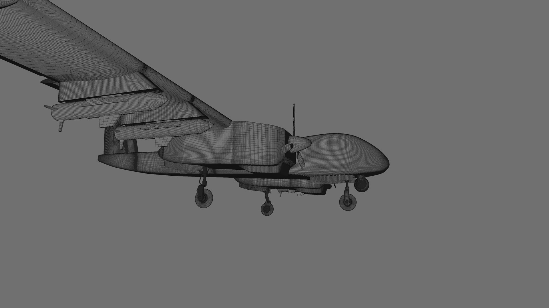 3D Drdo Rustom Vehicle Uav - TurboSquid 1447566