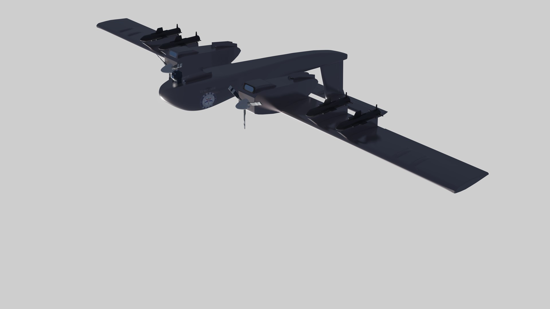 3D Drdo Rustom Vehicle Uav - TurboSquid 1447566