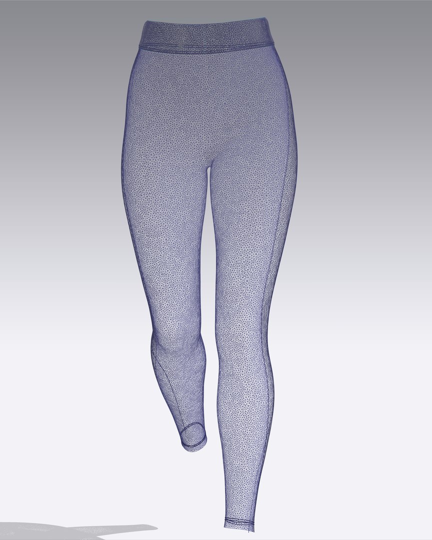 3D Model Metaverse-Ladies Legging - TurboSquid 1939758