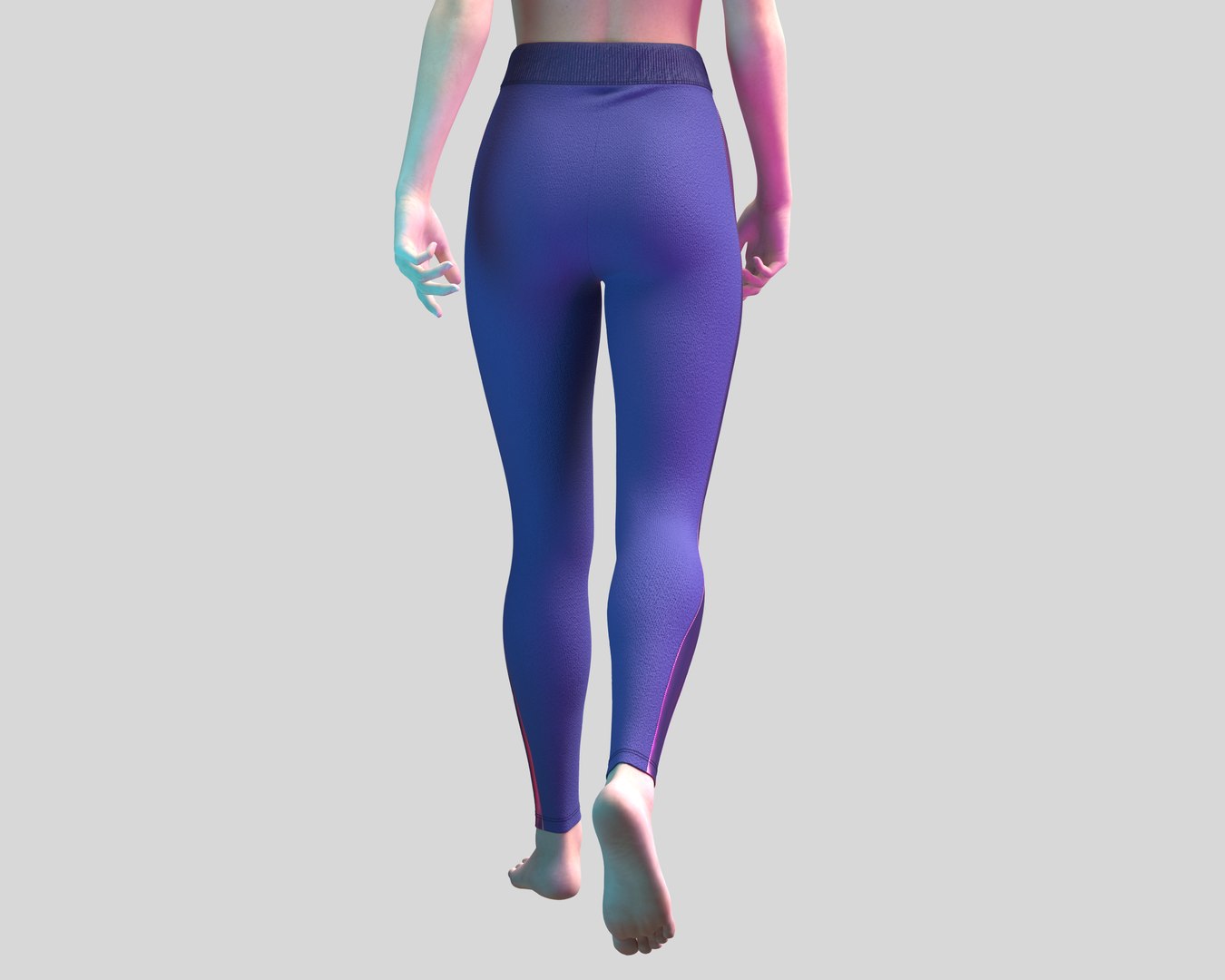 3D Model Metaverse-Ladies Legging - TurboSquid 1939758