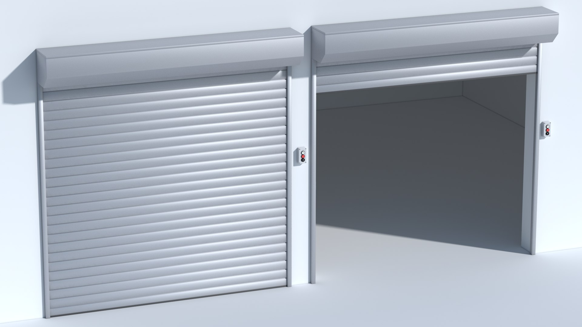 Roll Door 3D - TurboSquid 2147907