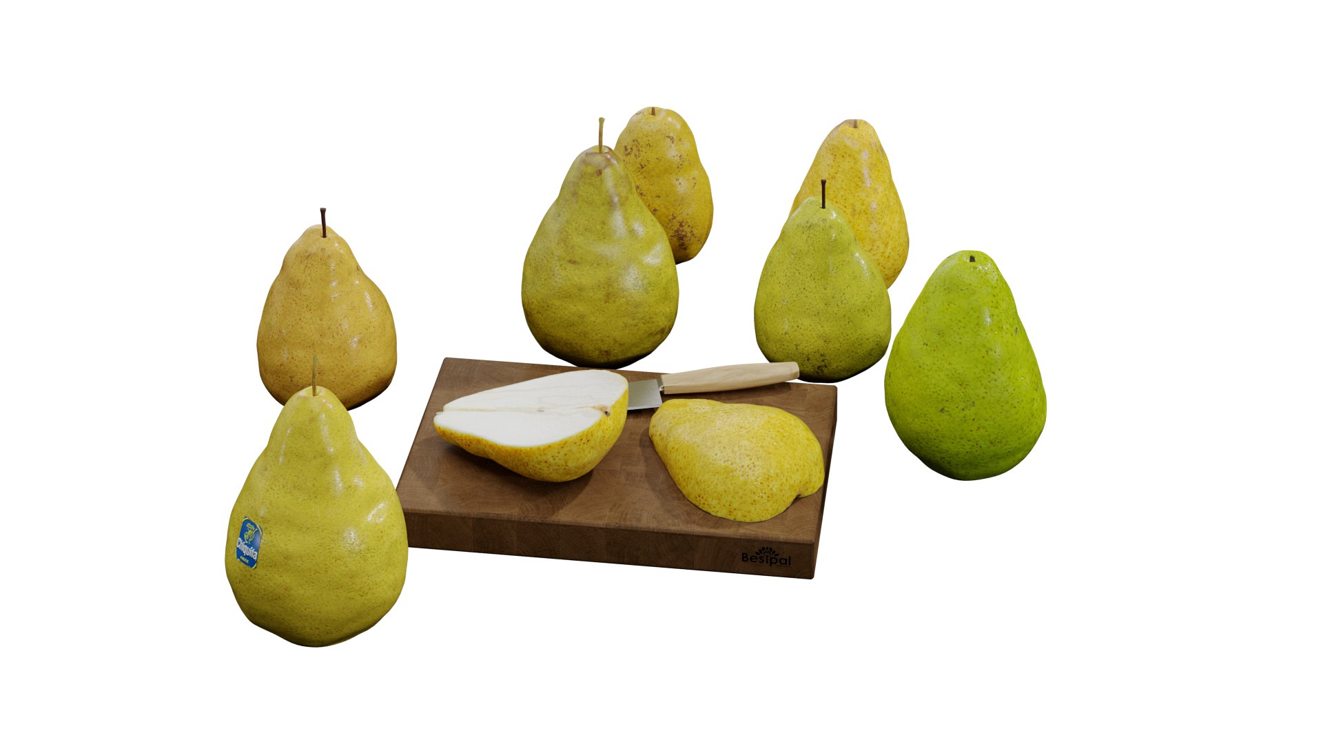 Pear 3D Model - TurboSquid 2293450