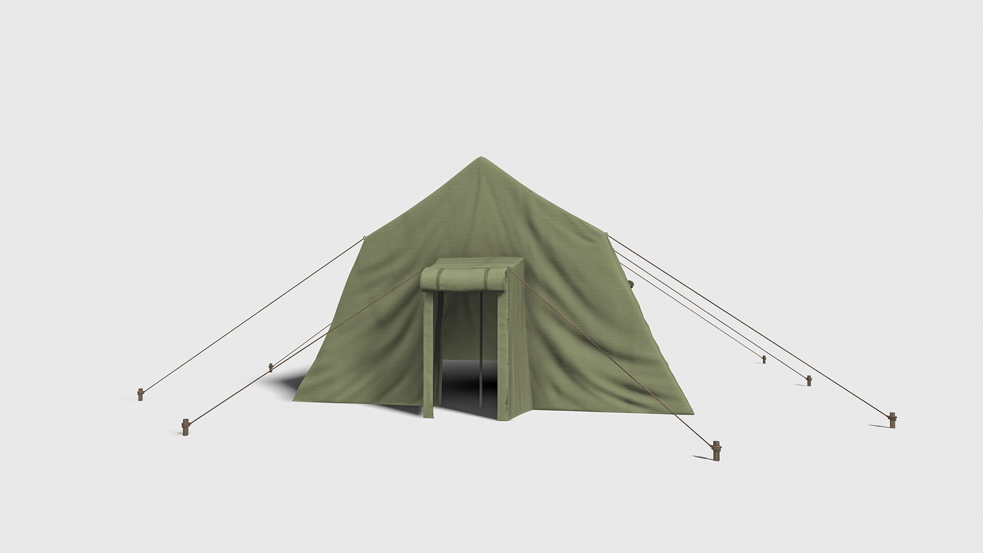 Military Camp Tent 3D - TurboSquid 2075048