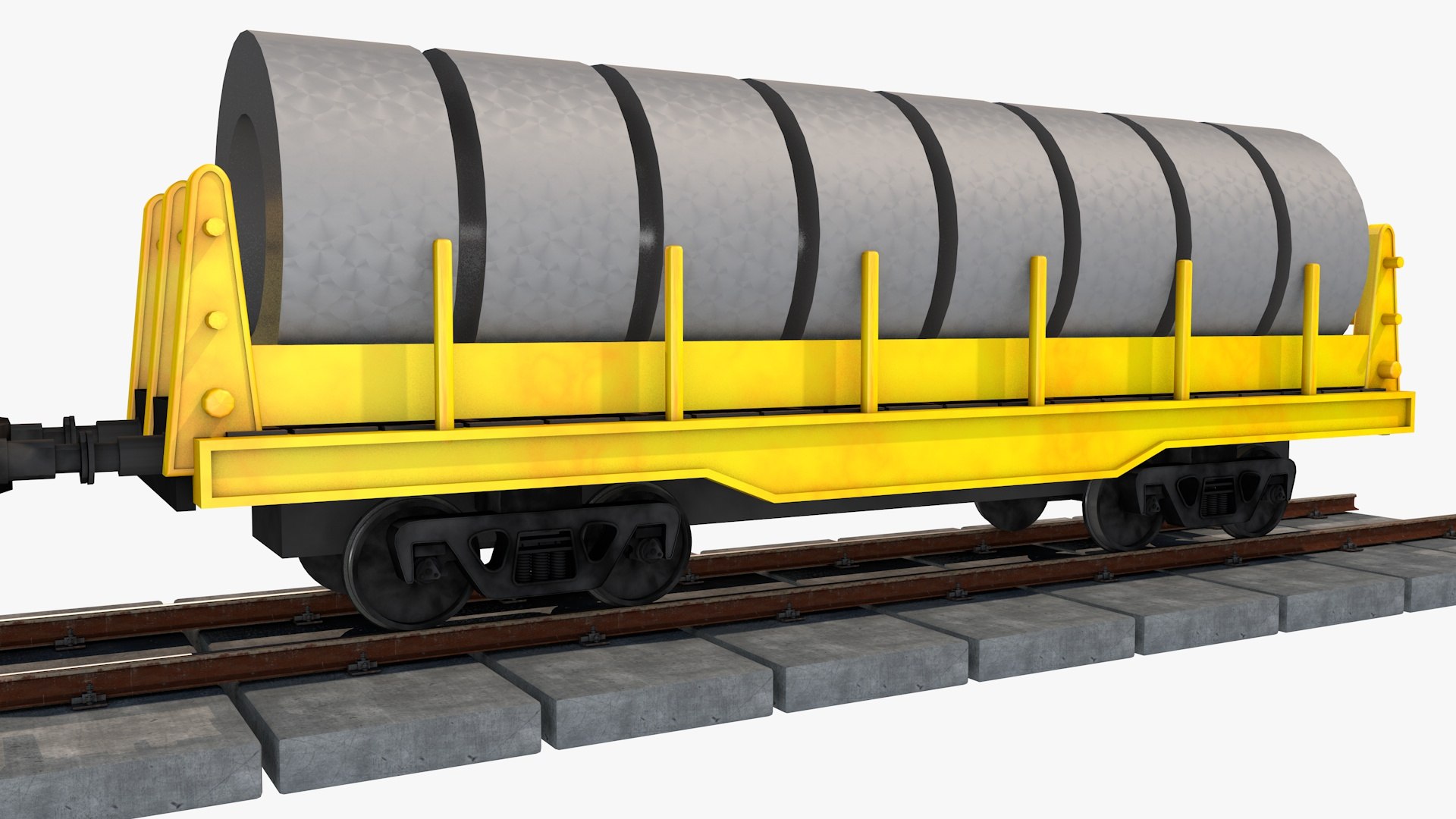 3D Model Freight Wagons - TurboSquid 2418135
