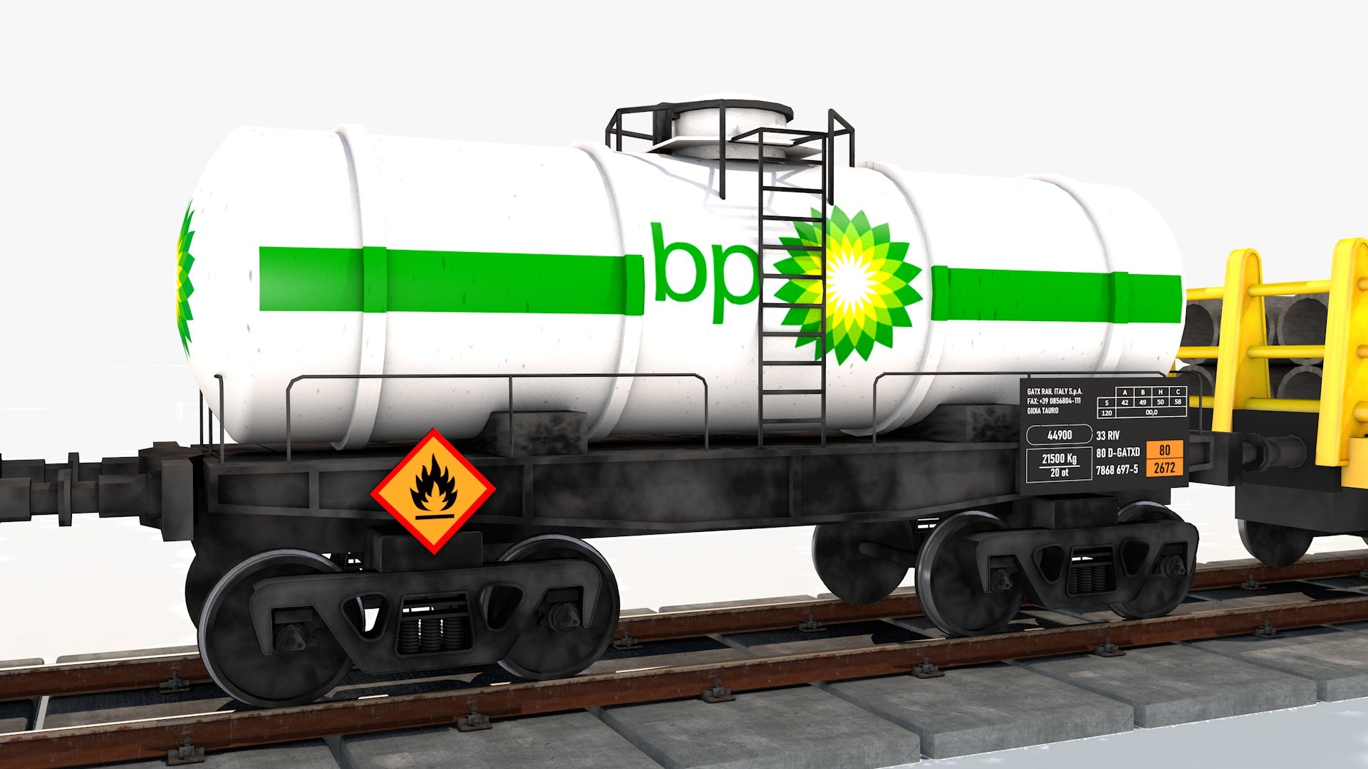 3D Model Freight Wagons - TurboSquid 2418135