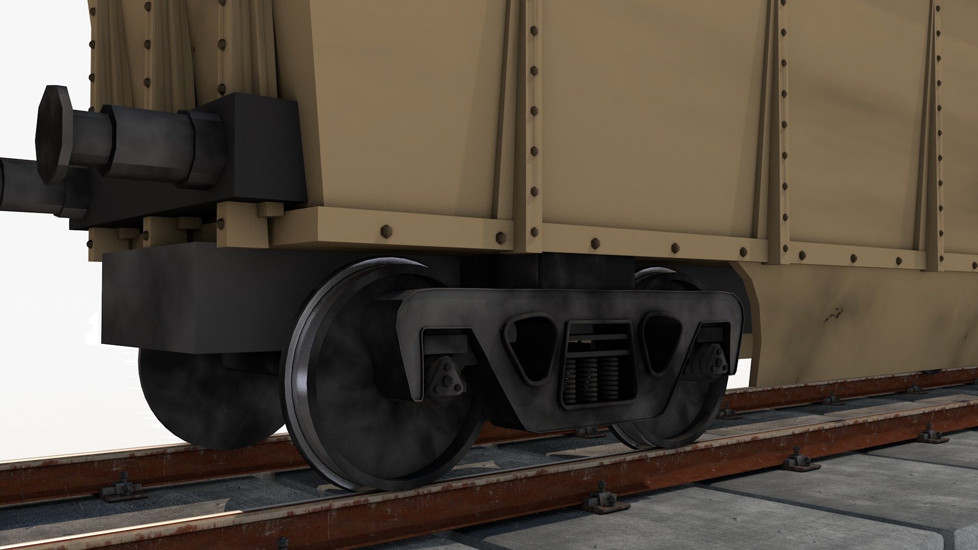 3D Model Freight Wagons - TurboSquid 2418135