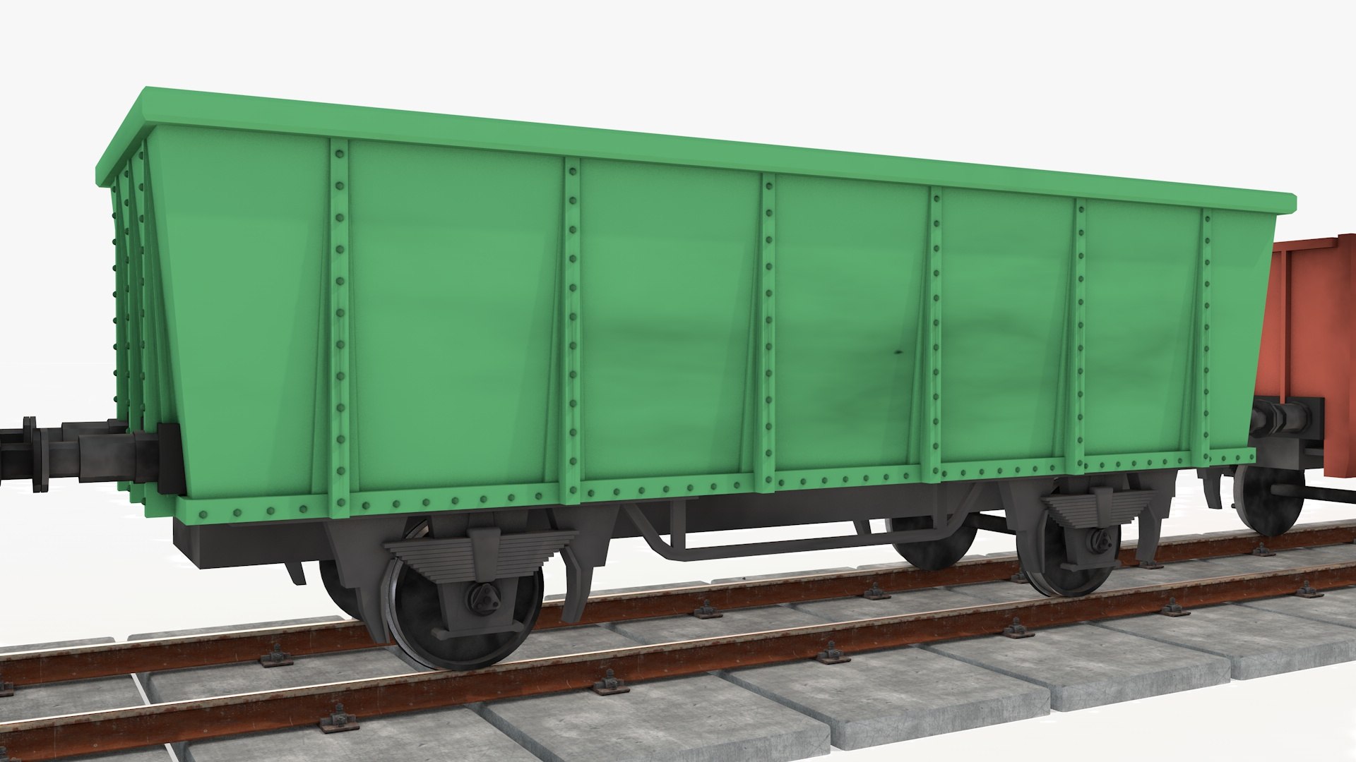 3D Model Freight Wagons - TurboSquid 2418135